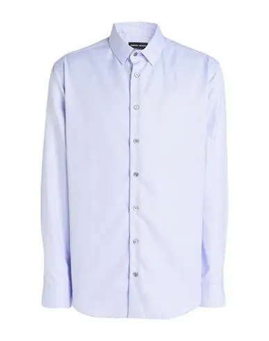 Giorgio Armani Shirt Light Size Cotton - Blue