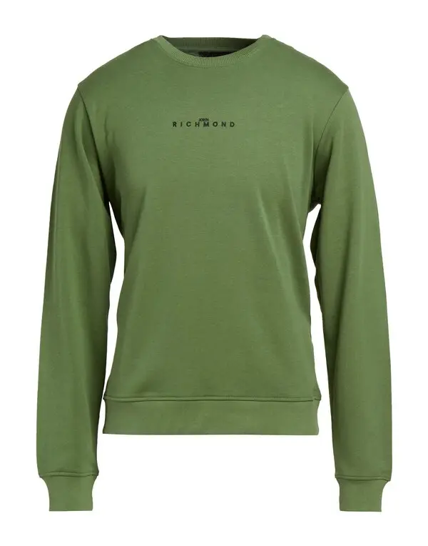 John Richmond Sweatshirt Military Size Cotton, Polyester