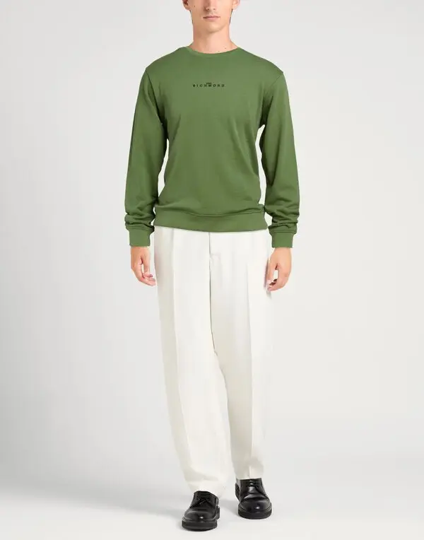 John Richmond Sweatshirt Military Size Cotton, Polyester