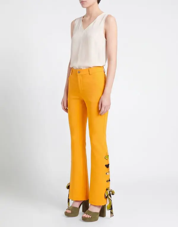 Emilio Pucci Pants Marigold Size Polyester, Elastane