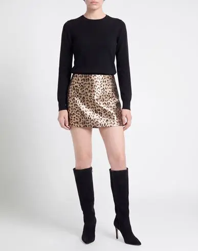 P.a.r.o.s.h Mini Skirt - Gold