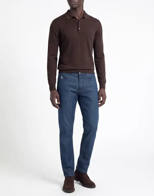 MOORER Jeans Size Cotton, Silk