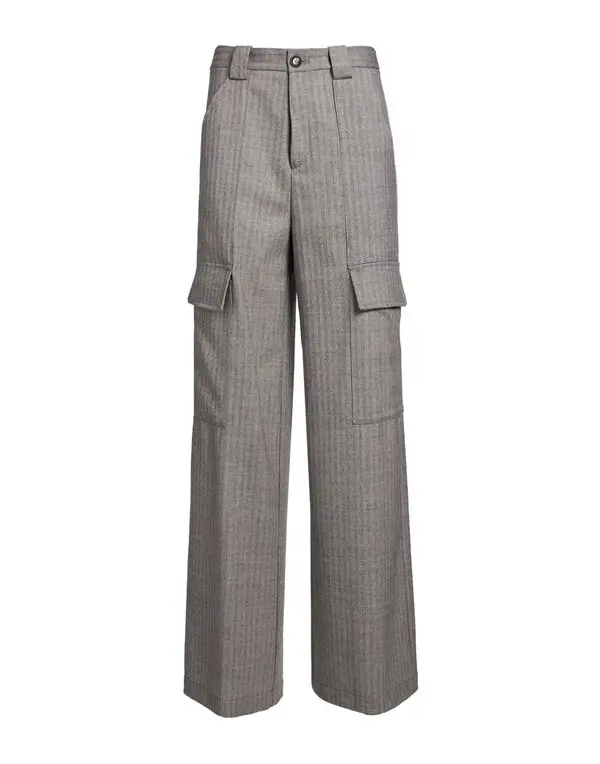 BALLANTYNE Pants Size Virgin Wool, Elastane