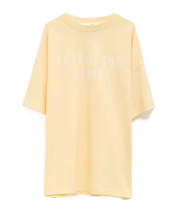 Fear Of God Logo Plaque Crewneck T-shirt