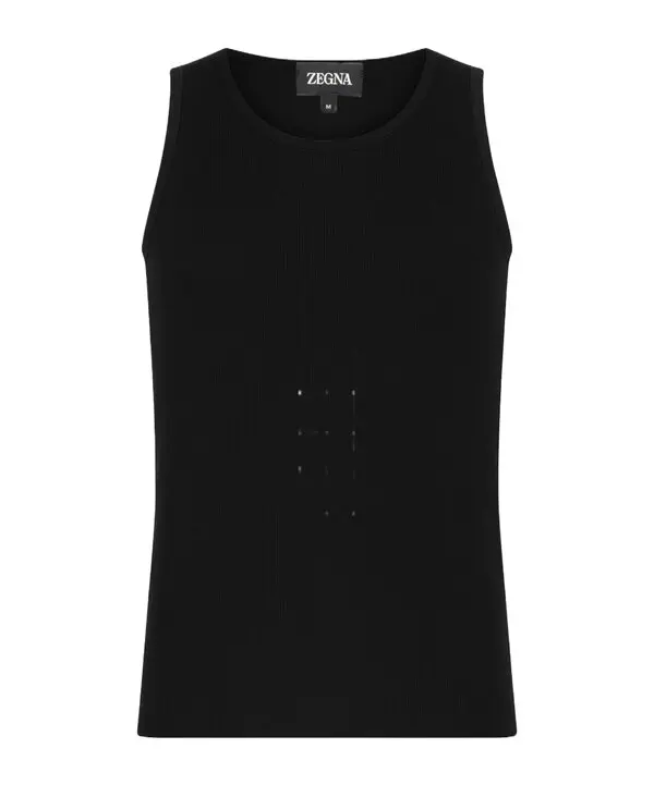 Zegna Sleeveless Crewneck Top