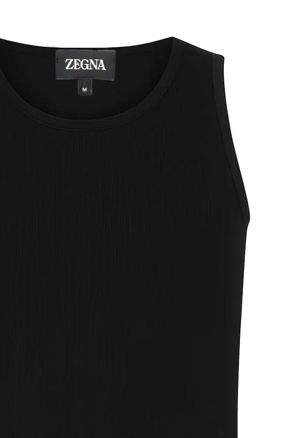 Zegna Sleeveless Crewneck Top