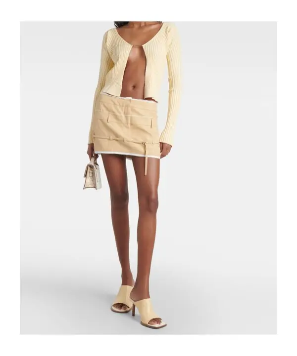 Jacquemus La Maille Pralù Longue Ribbed-knit Cardigan