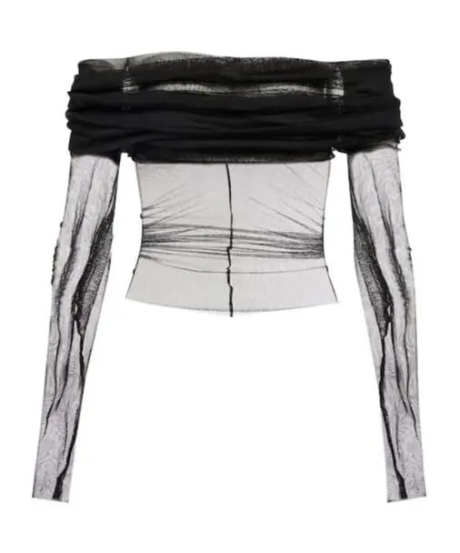 Christopher Esber Long-sleeved Blouse - Black