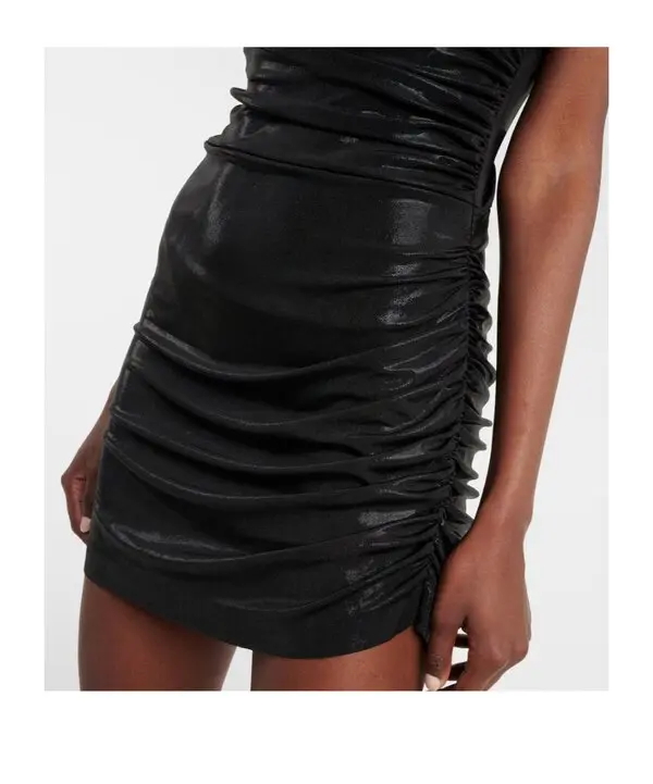 Norma Kamali Pleated Mini Dress
