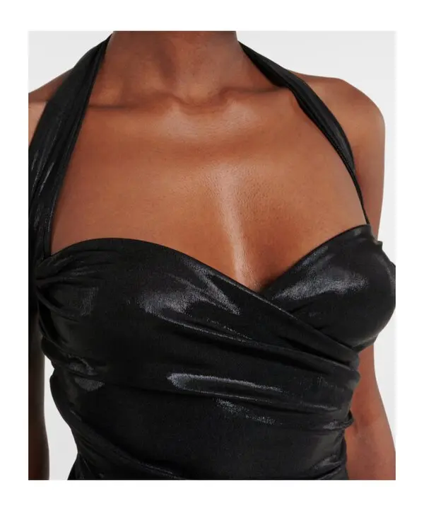 Norma Kamali Pleated Mini Dress