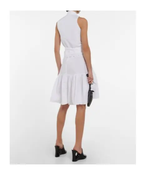 Alaïa Cotton Poplin Minidress