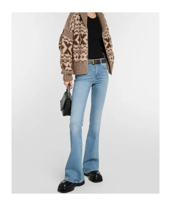 FRAME High-rise Flared Jeans