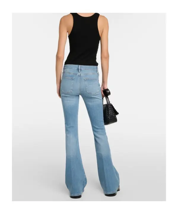 FRAME High-rise Flared Jeans
