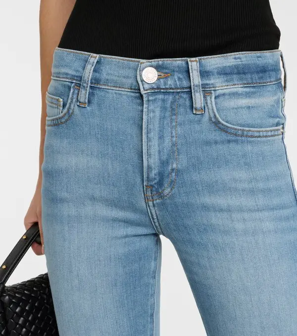 FRAME High-rise Flared Jeans