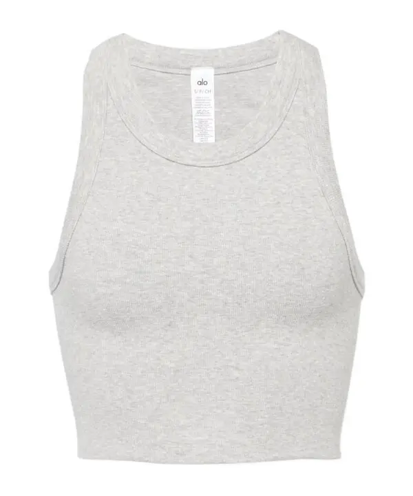 Alo Yoga Seamless Delight Sports Bra - White