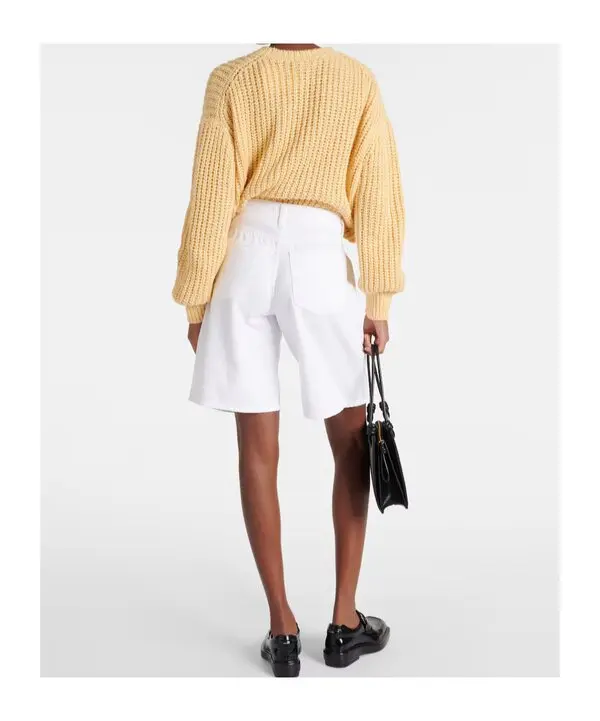 AGOLDE Ellis Mid-rise Denim Shorts