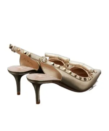 Valentino Garavani Bow Leather Slingback Pumps