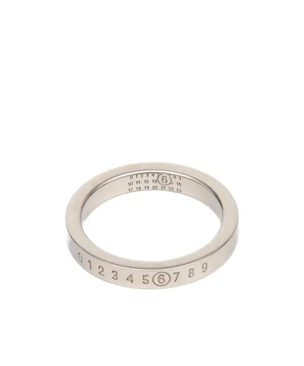 MAISON MARGIELA Numeric Engraved Ring - Yellow