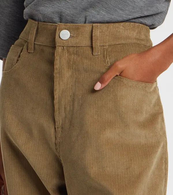 RÓHE High-waisted Wide-leg Casual Pants
