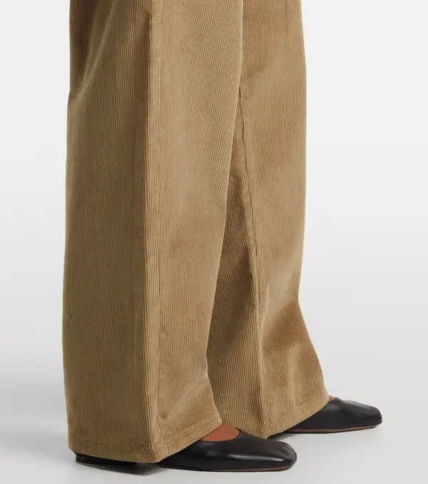 RÓHE High-waisted Wide-leg Casual Pants