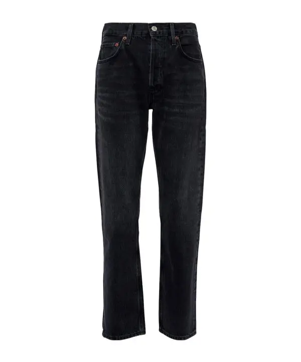 AGOLDE Mid-rise Straight-leg Denim Trousers