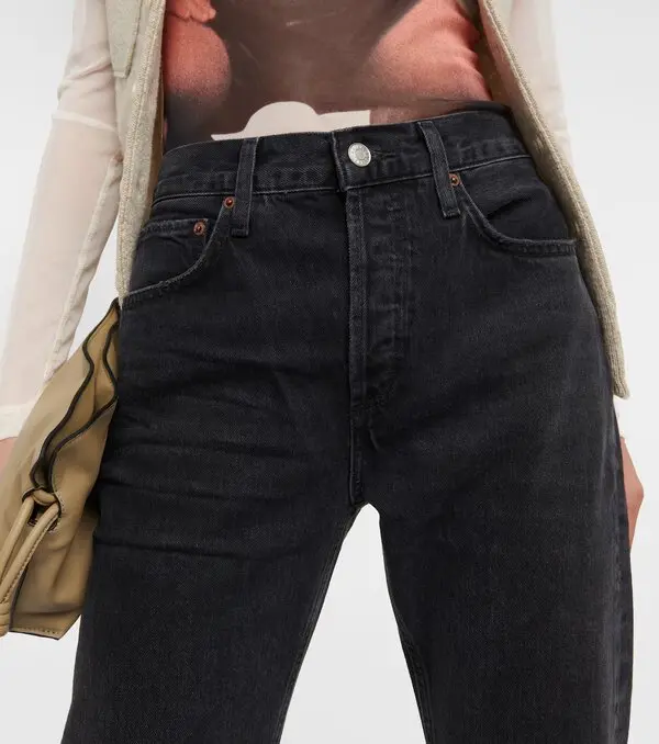 AGOLDE Mid-rise Straight-leg Denim Trousers