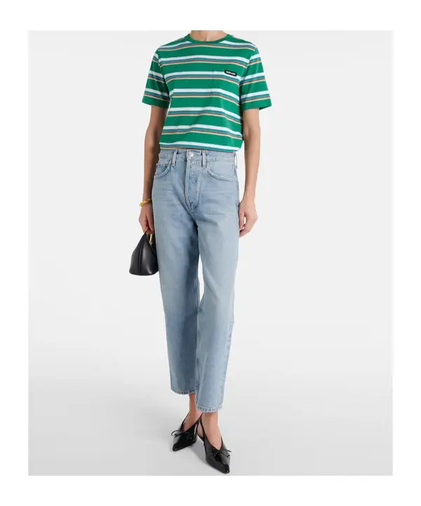AGOLDE Mid-rise Straight-leg Denim Trousers