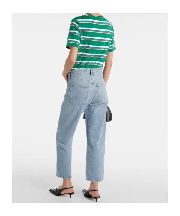 AGOLDE Mid-rise Straight-leg Denim Trousers