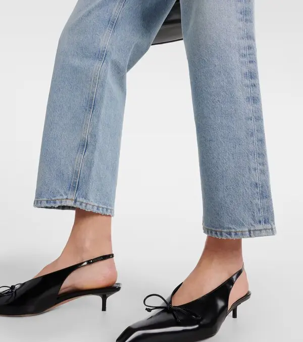 AGOLDE Mid-rise Straight-leg Denim Trousers