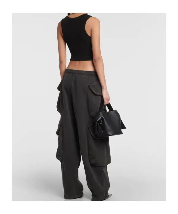 AGOLDE Ribbed Knit Cropped Vest