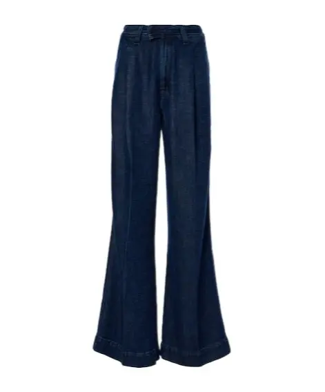 7 For All Mankind High-rise Wide-leg Jeans