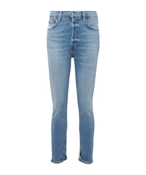 AGOLDE Nico High-waisted Denim Trousers