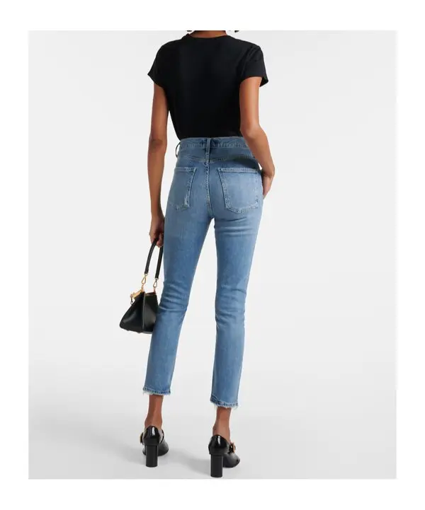 AGOLDE Nico High-waisted Denim Trousers