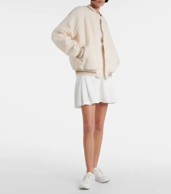 The Upside Snap Button Bomber Jacket