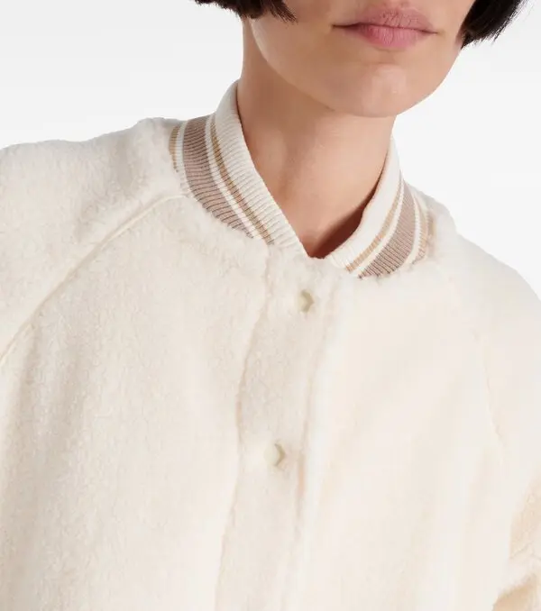 The Upside Snap Button Bomber Jacket
