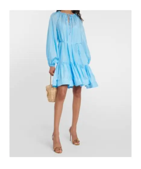 Zimmermann Halcyon Silk Minidress