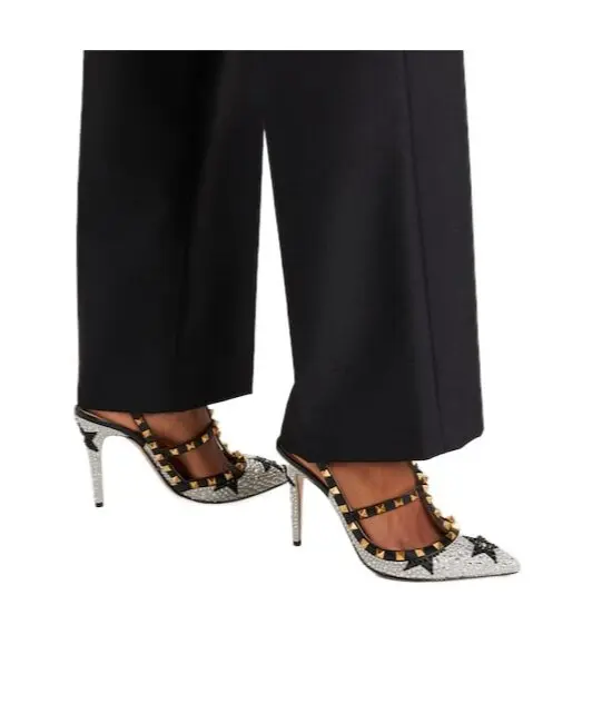 Valentino Garavani Embellished High Heel Pumps