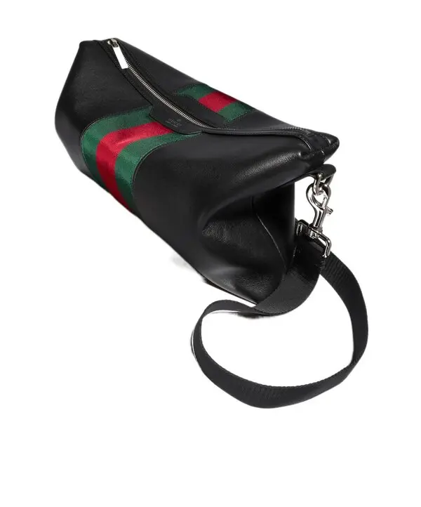 Gucci Mega Web Trademark Medium Crossbody Bag