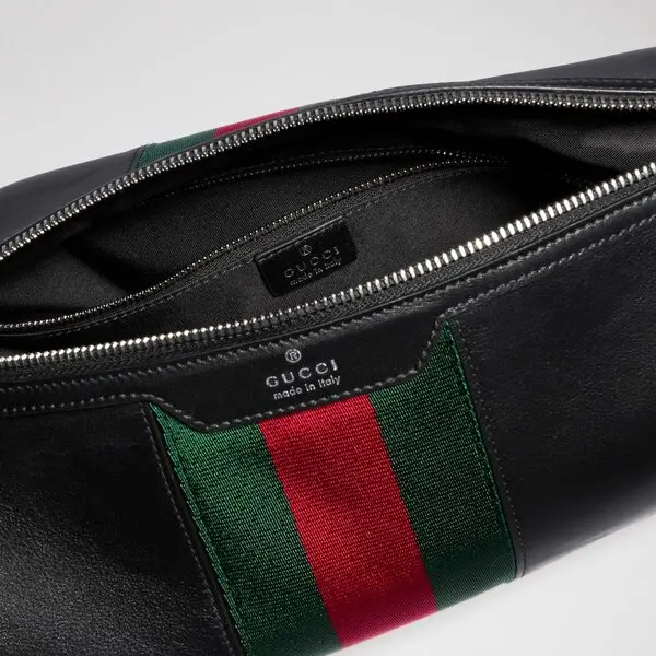 Gucci Mega Web Trademark Medium Crossbody Bag