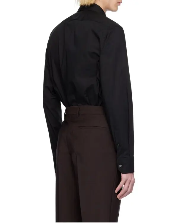 Hugo Boss Classic-collar Poplin Shirt