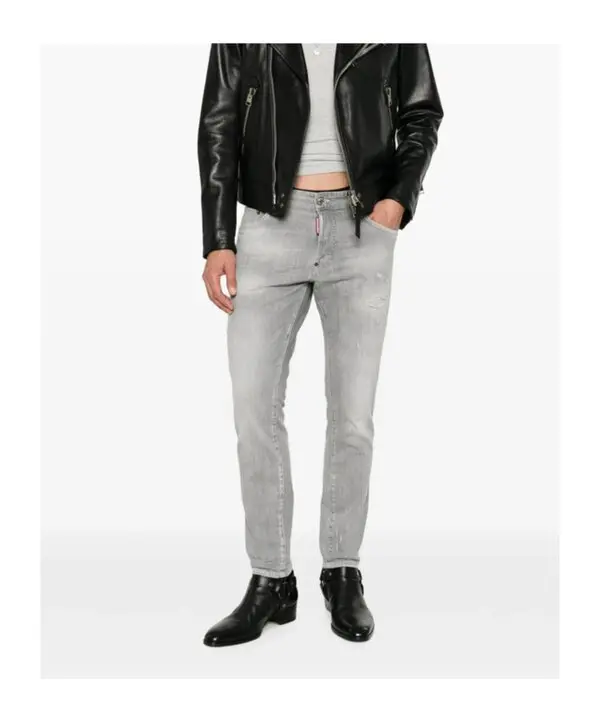 Dsquared2 Skater Distressed Logo-tag Denim Jeans