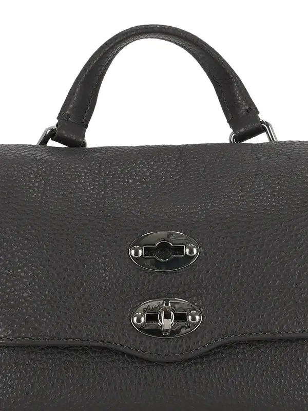ZANELLATO Stud-detailed Twist-lock Baby Tote Bag - Black