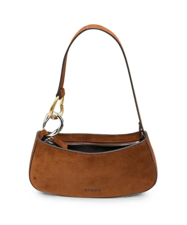 Staud Ollie Suede Shoulder Bag
