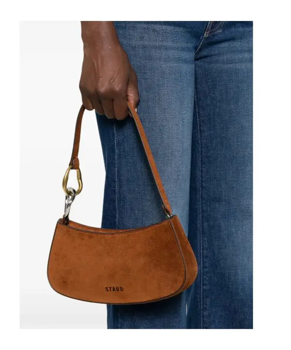 Staud Ollie Suede Shoulder Bag