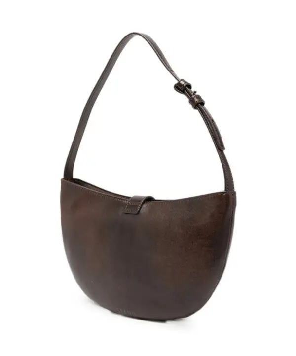 Staud Harlow Leather Shoulder Bag