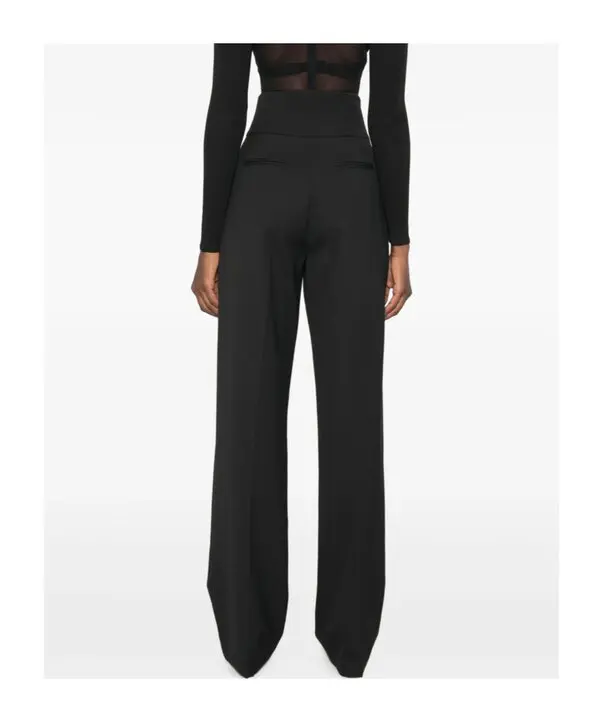Elisabetta Franchi High-waisted Wide-leg Trousers