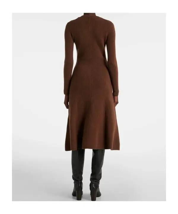 JOSEPH Crew Neck Midi Dress