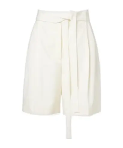 RÓHE Belted Virgin Wool Bermuda Shorts