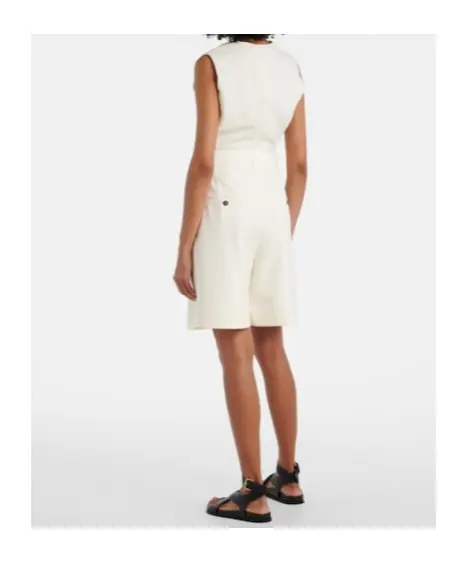 RÓHE Belted Virgin Wool Bermuda Shorts