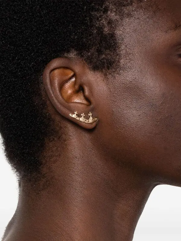 VIVIENNE WESTWOOD Candy Orb Plaque Earrings